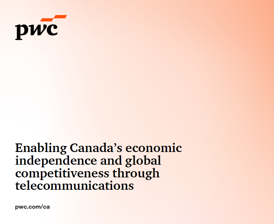 Building a stronger, more productive economy • Telecom Trends